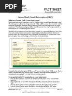 Ground Fault Circuit Interrupters (GFCI) Inspection Log | PDF