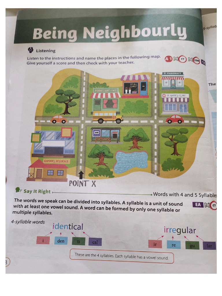 Class 8, Unit-1 Being Neighbourly Coursebook Work | PDF