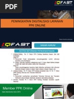 Panduan Registrasi PTK Online Pengguna Jasa Ver2.0 | PDF | Pengelolaan Keuangan & Uang