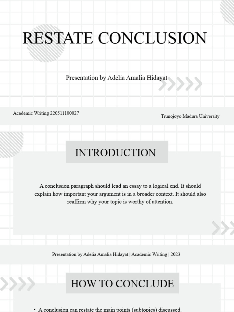 Conclusion | PDF