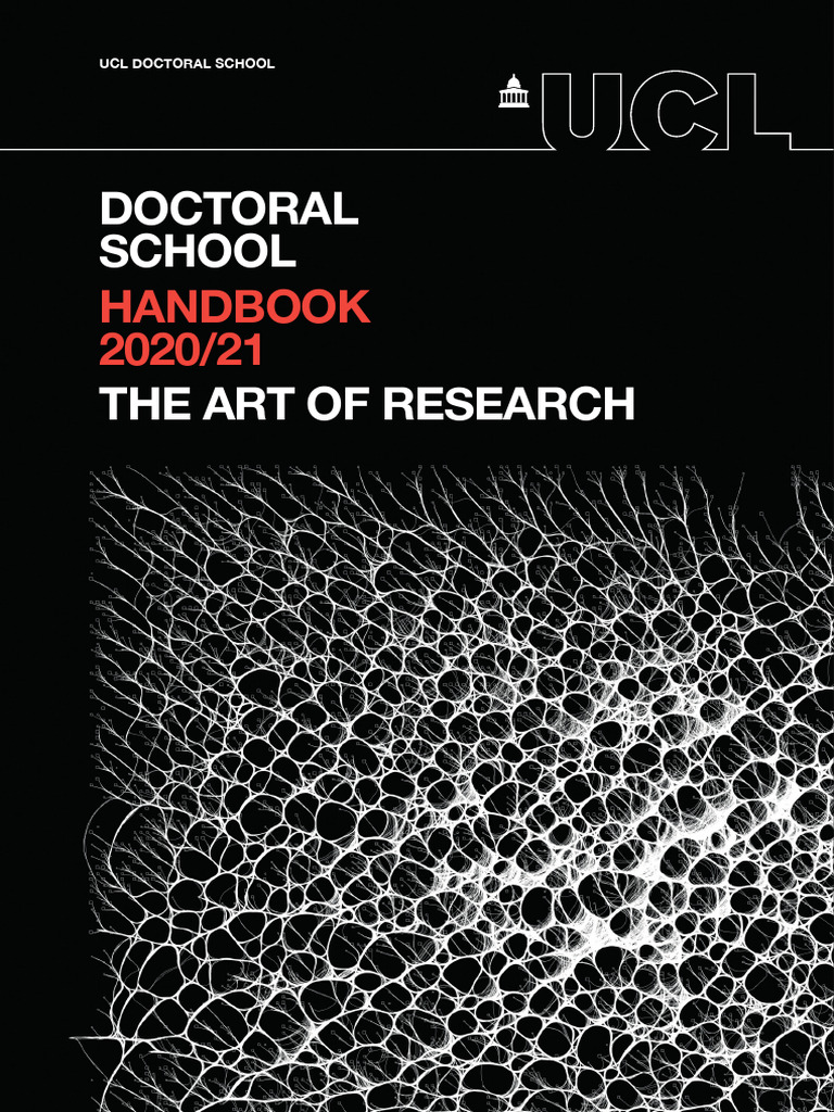 UCL Doctoral School Handbook 2020/21 | PDF | Open Access | Integrity