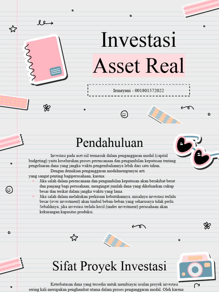 Metode Investasi Aset Riil | PDF