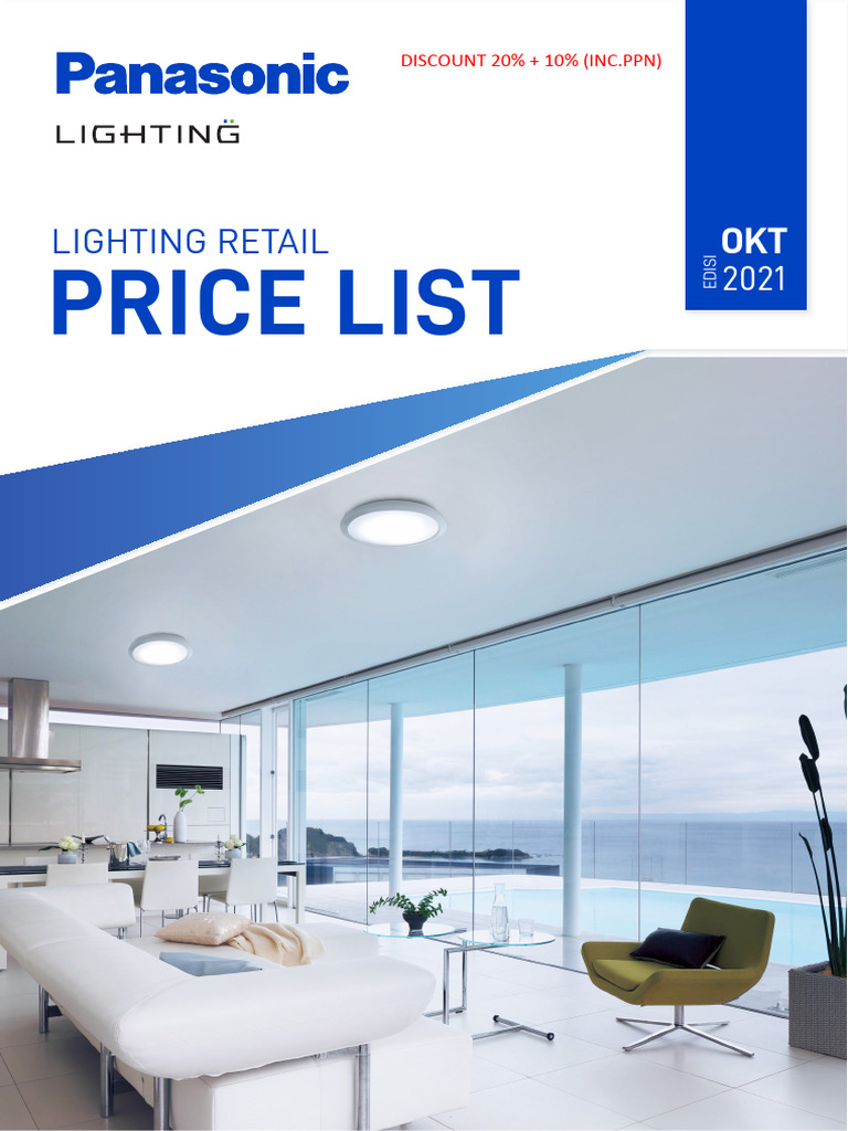 Pricelist Lighting - Edisi Okt 2021 | PDF | Electrodynamics | Optics