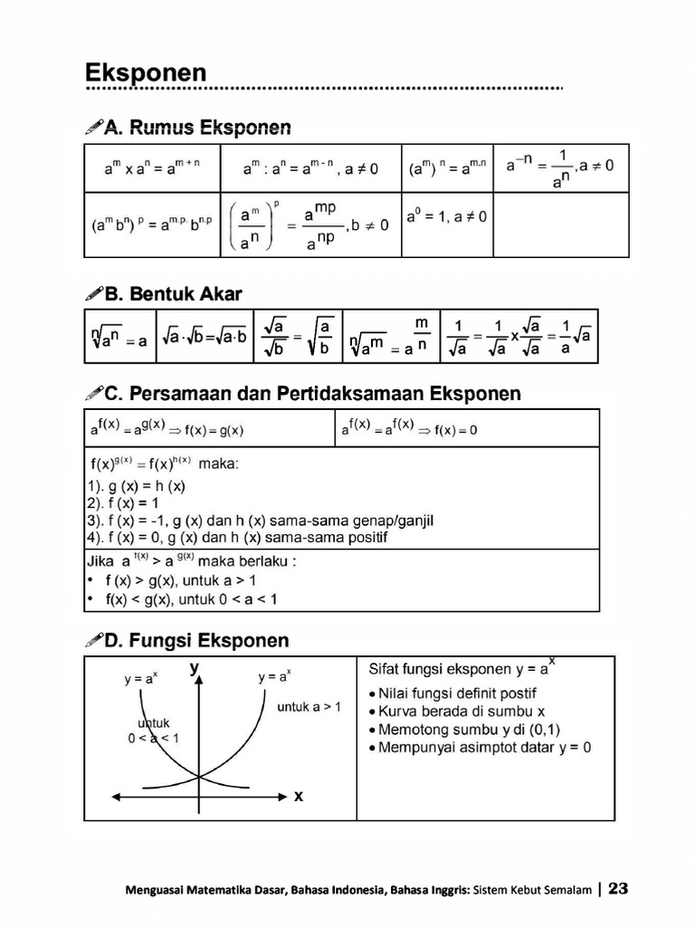 Eksponen | PDF