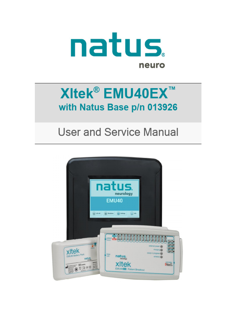 18 Xltek EMU40EX EEG PSG System M | PDF | Electromagnetic Compatibility ...