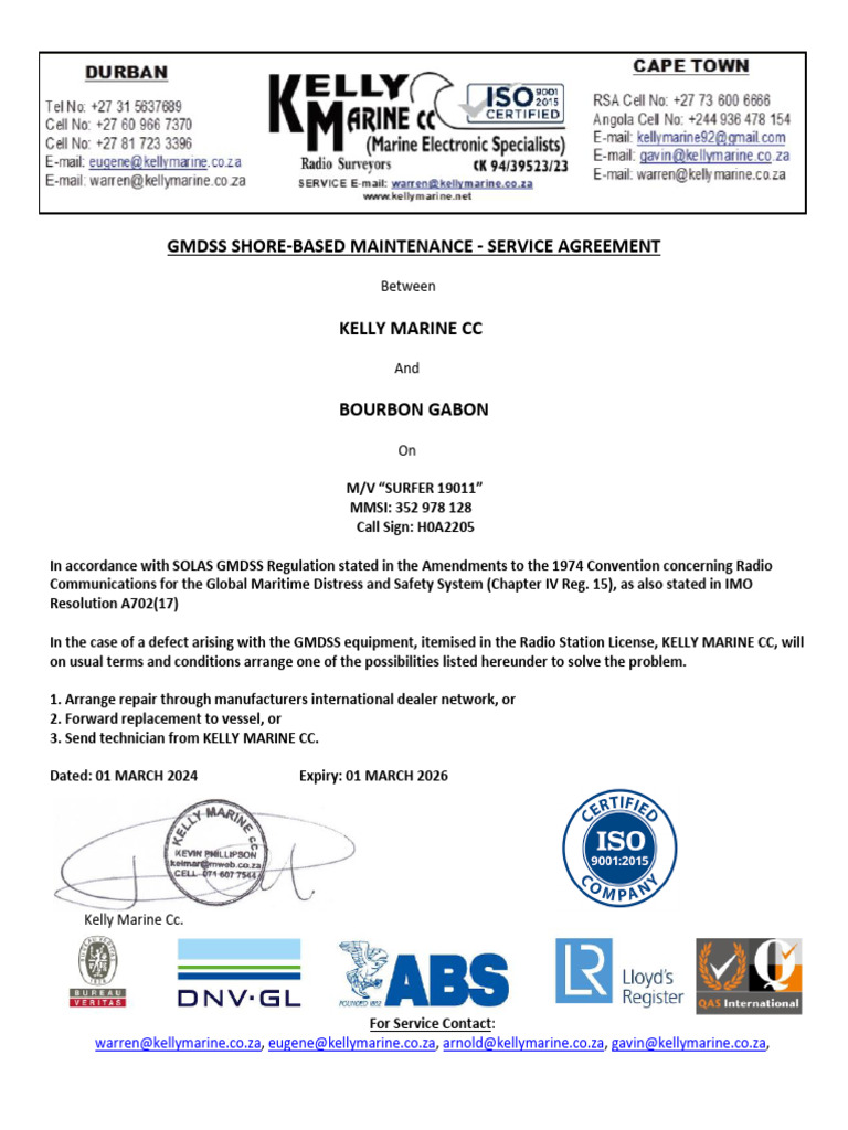 7 - SURFER 19011 - Kelly Marine SBMC - Stamped | PDF