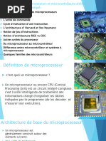 Cours Microprocesseur-Microcontroleur (Trés Complet) | PDF | Processeur | Microcontrôleur