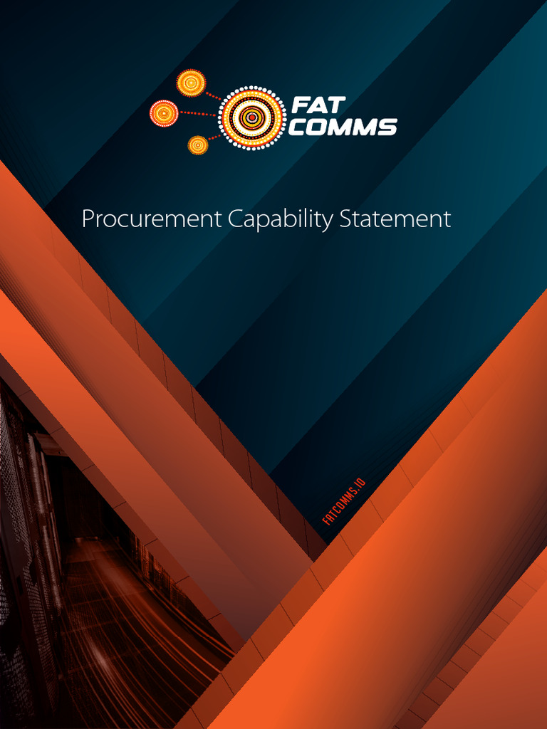 FAT Comms - Procurement Capability Statement V1 | PDF | Data Center | Equipment