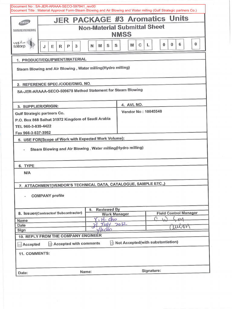 Chemical Cleaning | PDF