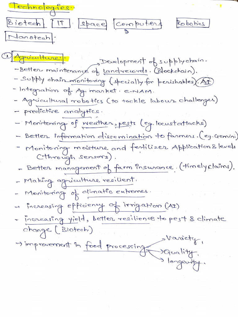 GS3-Science and Tech Notes | PDF