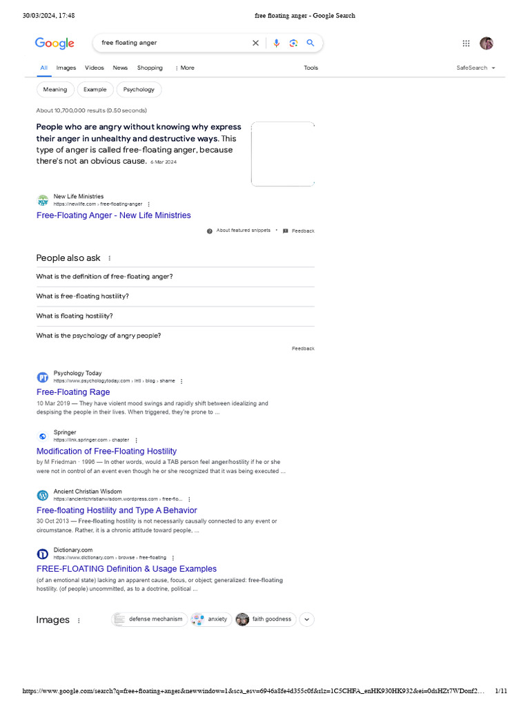 Free Floating Anger - Google Search | Download Free PDF | Anger | Anxiety
