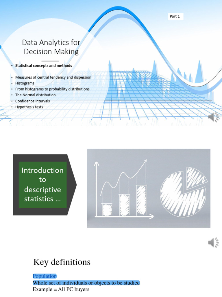 Statistics - Basic Concepts Part 1 | PDF | Level Of Measurement | Statistics
