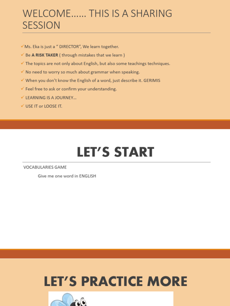 ICE BREAKER N INTRODUCTION - WEEK 1 | PDF