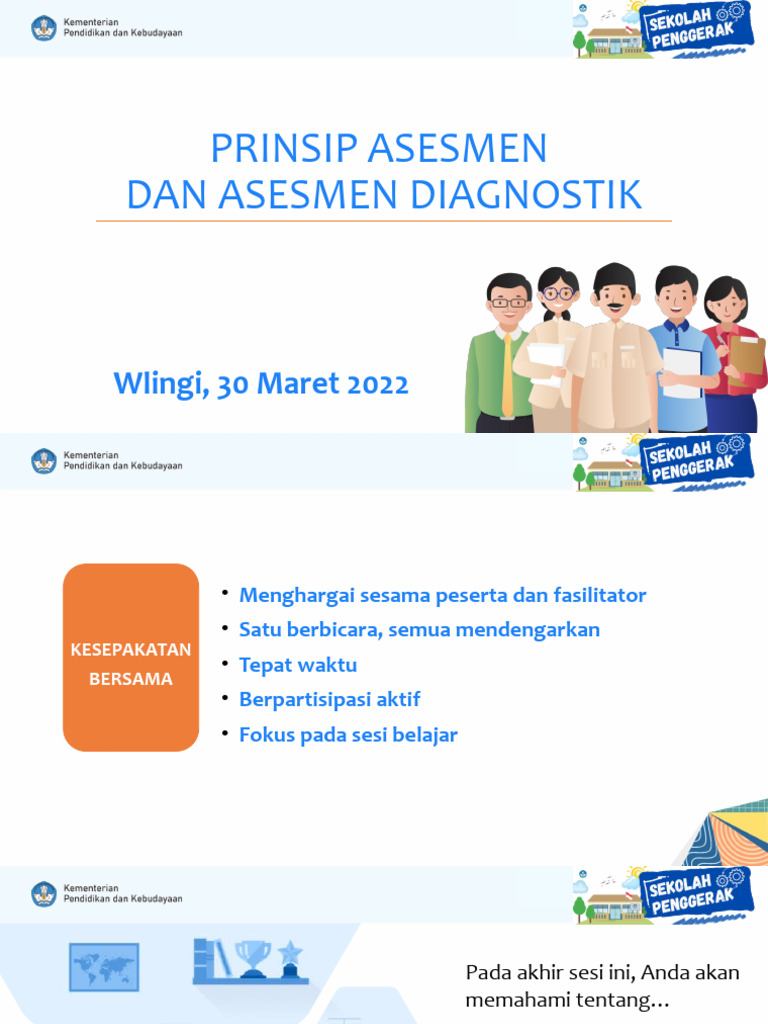 Prinsip Asesmen dan Diagnostik Pendidikan | PDF | Karier & Perkembangan