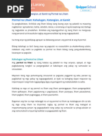 Mga Hakbang Sa Pagsulat NG Pormal Na Liham | PDF