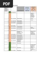 Uel Academic Calendar 2023 24 | PDF | Academic Term | Academia