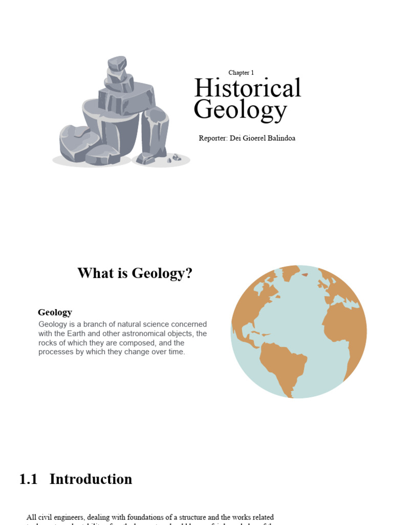 Geology Chap 1 | PDF | Rock (Geology) | Geology