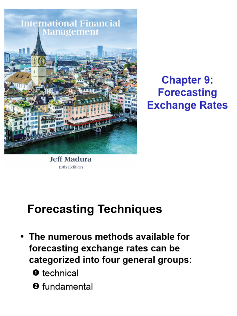 IFM Chapter 09 - For Spring 2024 | PDF | Forecasting | Exchange Rate