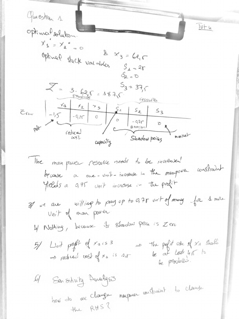 Correction Question 1 2 3 5 Tutorial 4 | PDF
