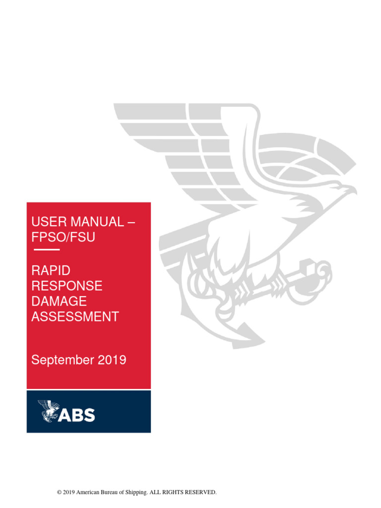 Rrda Fpso Fso Manual March 2019 | PDF | Marine Salvage | Ships