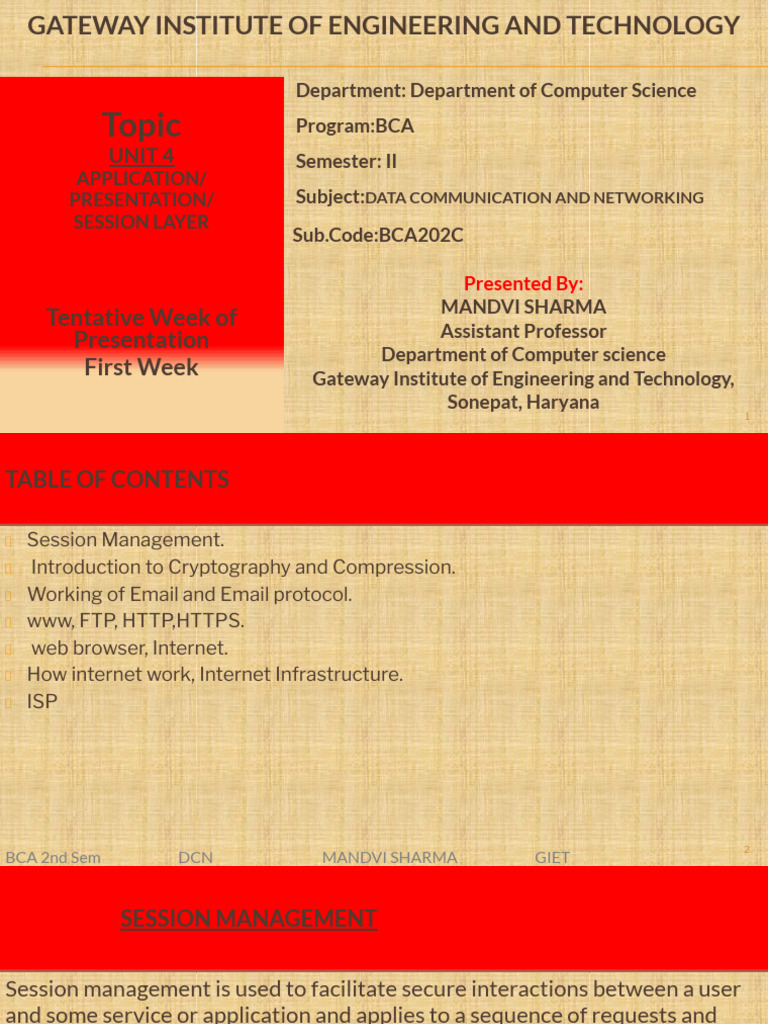 unit4_cn_BCA 4th sem | PDF | Data Compression | World Wide Web unit4_cn_BCA 4th sem | PDF | Data Compression | World Wide Web