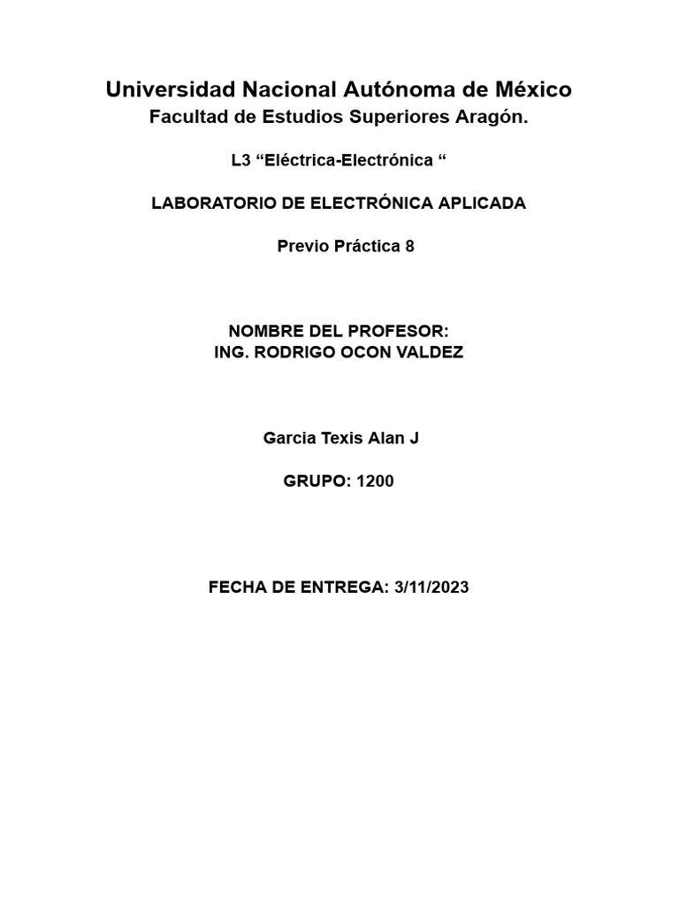 Cuestionario Previo 8 Reporte de Practica 7 (Virtual) - ELECTRONICA ...