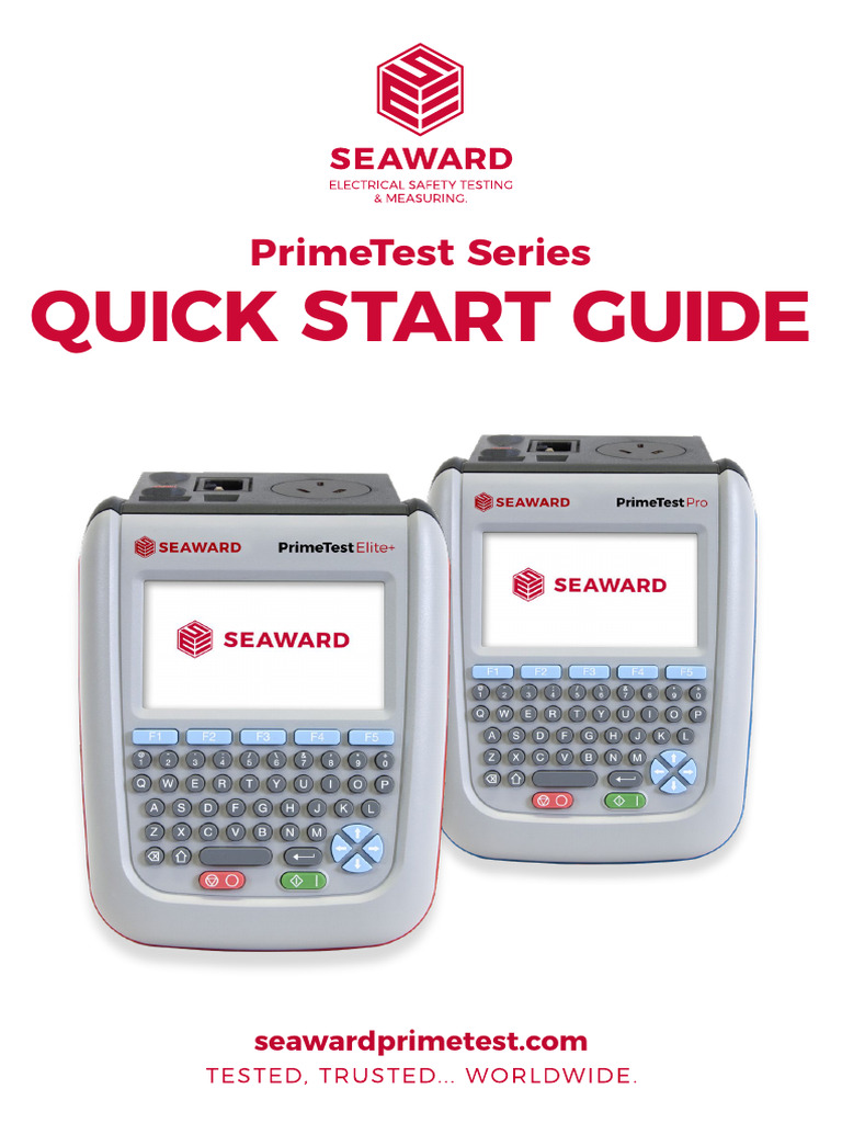 Primetest Series Quick Start Guide-High Res | PDF | Printer (Computing ...
