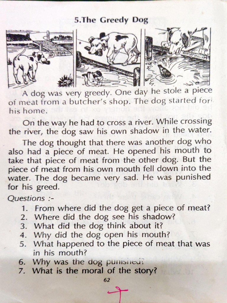 The Greedy Dog | PDF