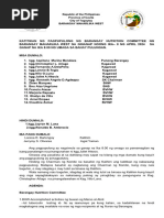 Badac Minutes Badang 2024 | PDF