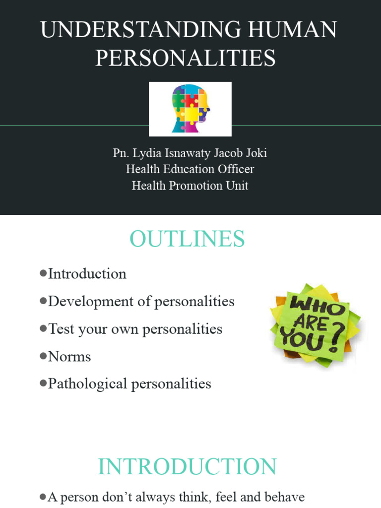 4 Understanding Human Personalities | PDF | Extraversion And Introversion | Feeling
