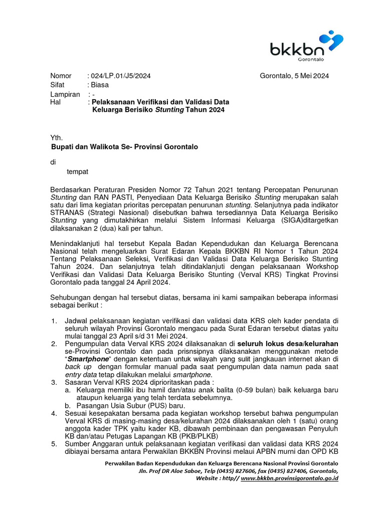 Pelaksanaan Verval KRS 2024 | PDF