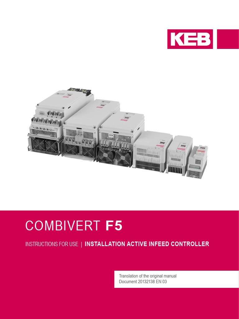 Combivert f5 Series | PDF | Power Supply | Electrical Network