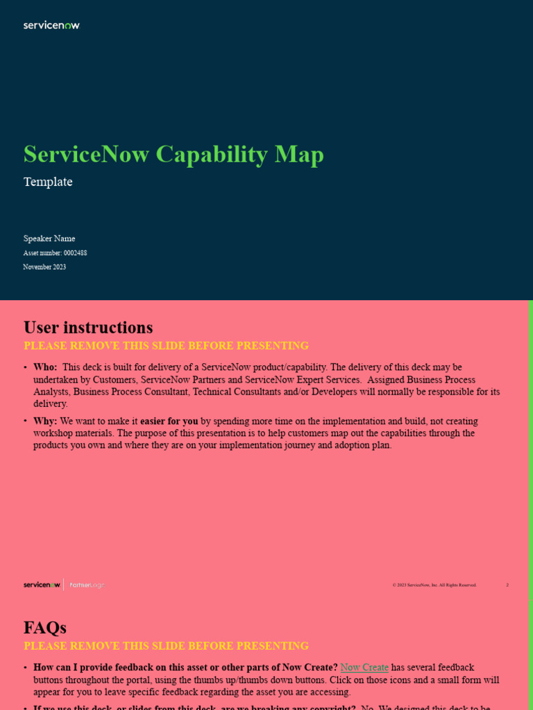 ServiceNow Capability Map | PDF | Application Software | Accounts Payable ServiceNow Capability Map | PDF | Application Software | Accounts Payable