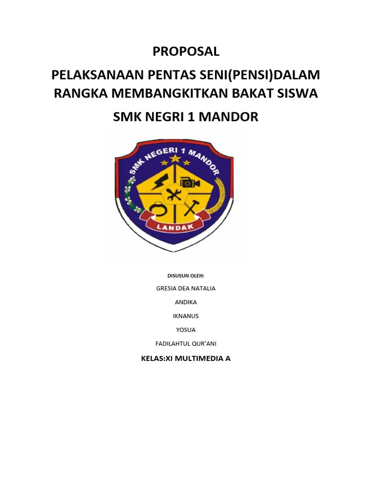 PROPOSAL | PDF | Perjalanan