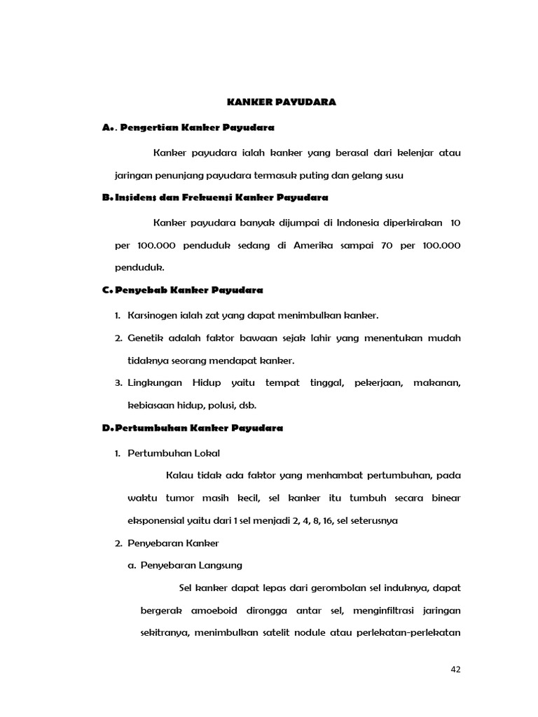 Panduan Lengkap Kanker Payudara | PDF | Pengembangan Diri | Kesehatan Holistik