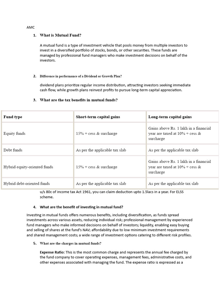 Finance Interview Questions | PDF | Investment Fund | Investing