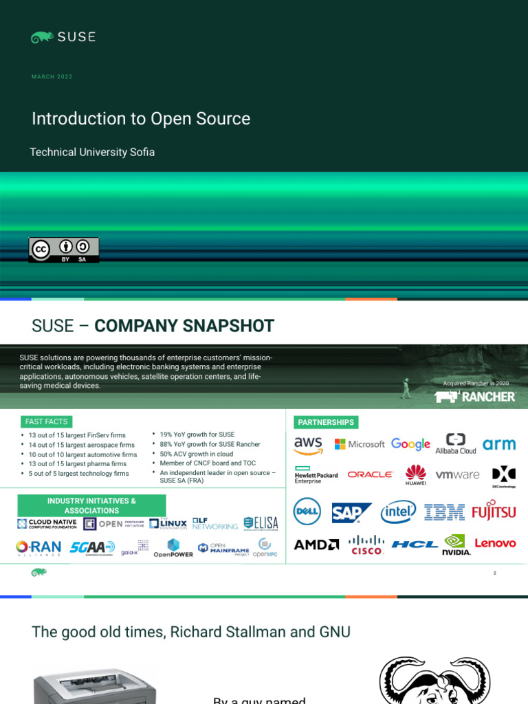 Intro To Open Source | PDF | Open Source | Linux