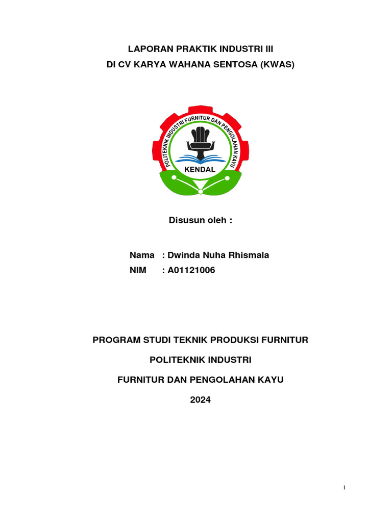 Laporan Pi 3 Kwas 2024 Fix | PDF
