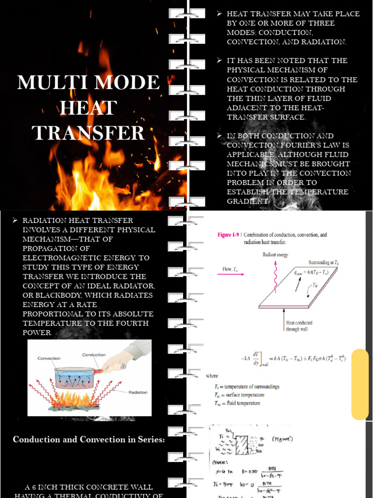 Multi-Mode Heat Transfer Analysis | PDF | Thermal Conduction | Heat Transfer