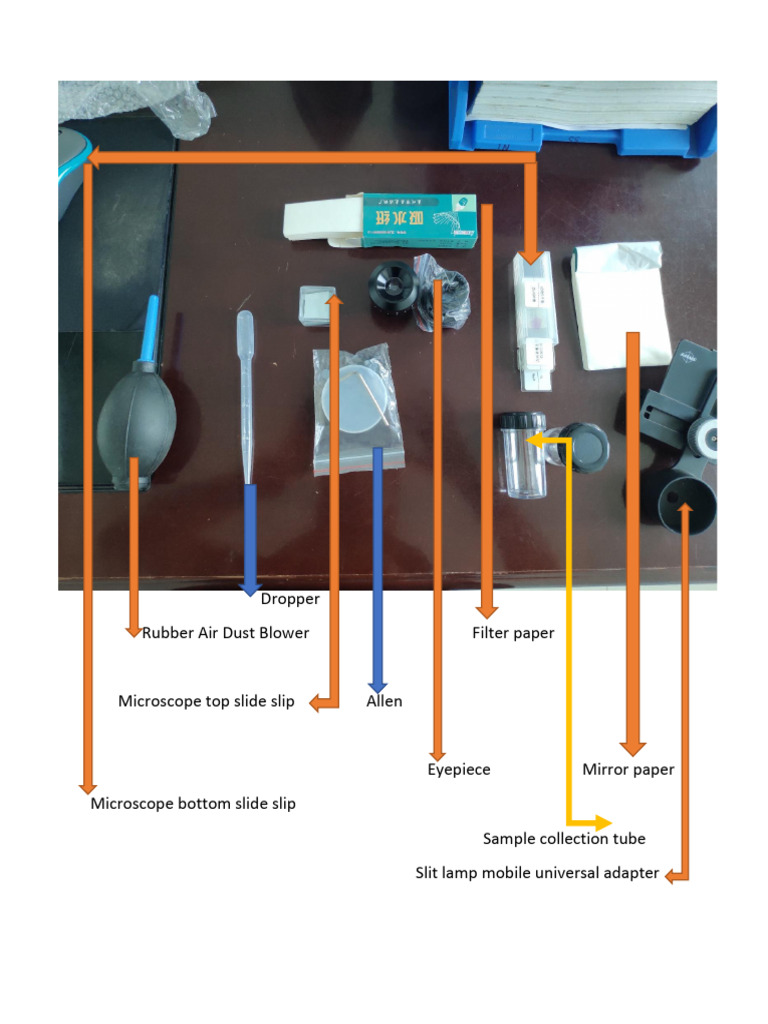 Microscope Accessories Guide | PDF | Science & Mathematics