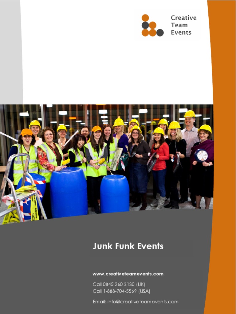 Junk Funk Brochure | PDF | Funk | Music