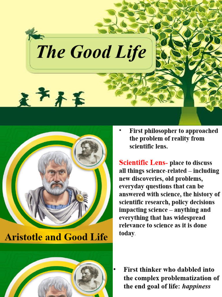 The Good Life Sts Report | PDF | Aristotle | Happiness