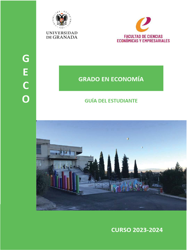 Geco 23-24 | PDF | Plan de estudios | Licenciatura