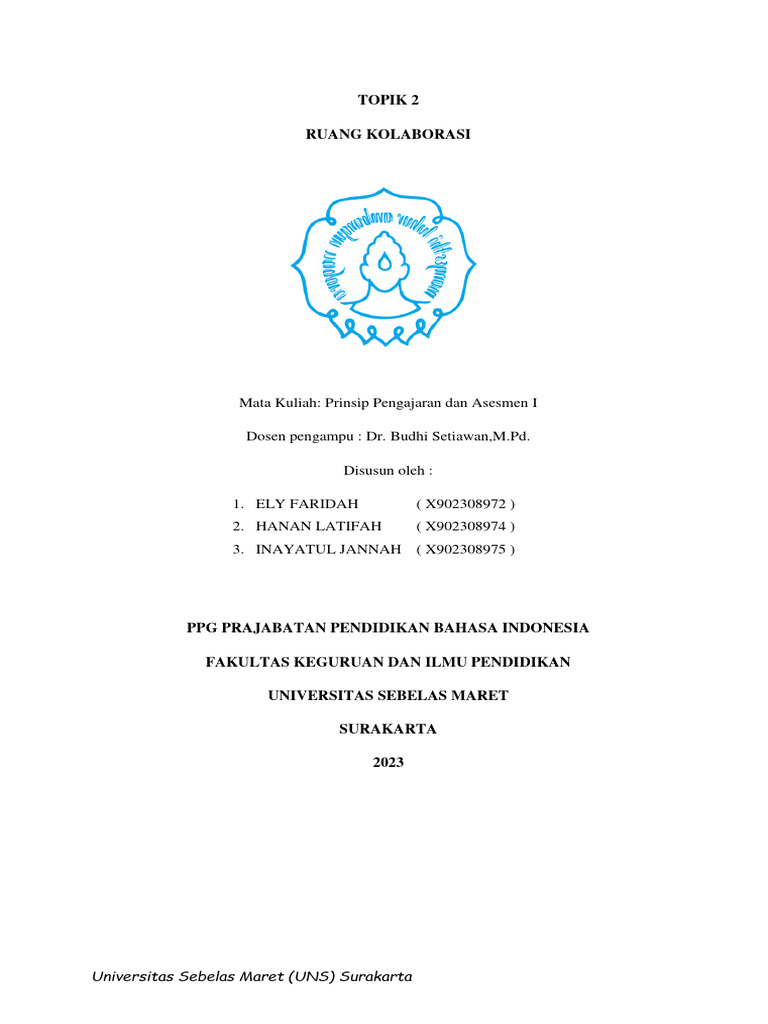 PPA 1 - Topik 2 - Ruang Kolaborasi (Tugas Kelompok) | PDF | Karier & Perkembangan | Sains ...