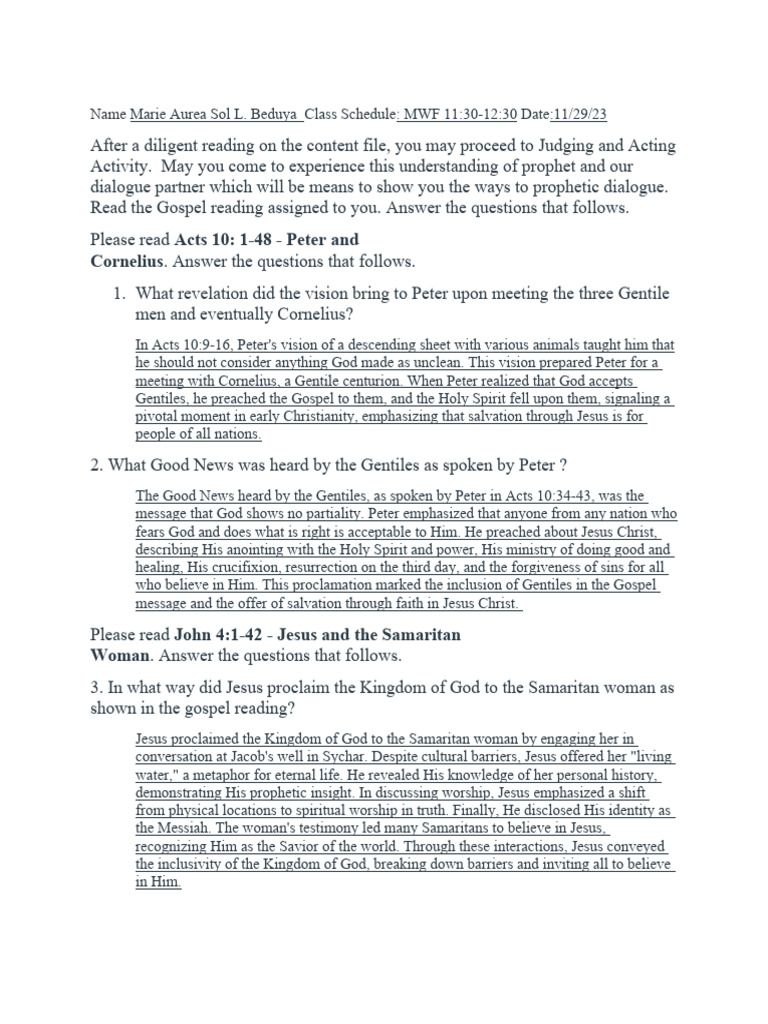 EDM Assignment | PDF | Jesus | Acts Of The Apostles