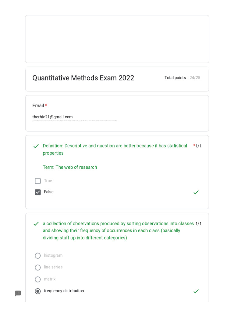 Quantitative Methods Exam 2022 | PDF | Statistics | Skewness