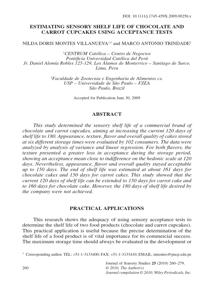 Journal of Sensory Studies - 2010 - MONTES VILLANUEVA - ESTIMATING ...