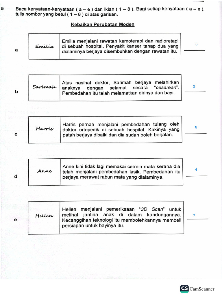 Malay IGSCE Paper 2 (Reading) | PDF | Seni & Disiplin Bahasa