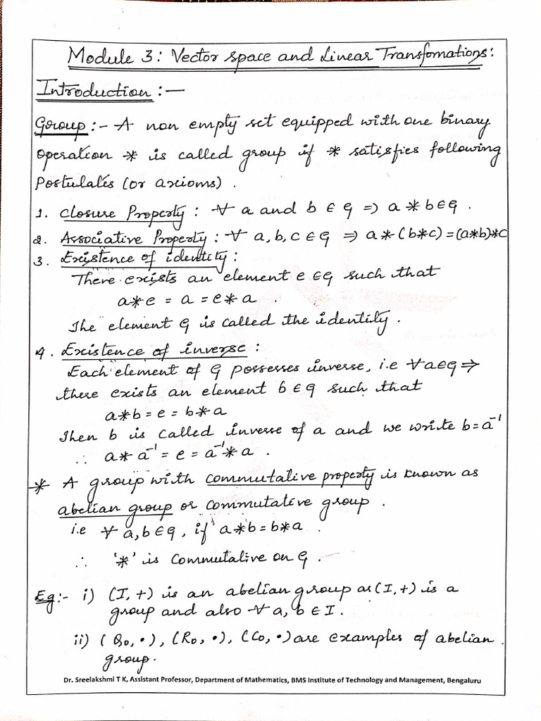 3 Vector Spaces | PDF