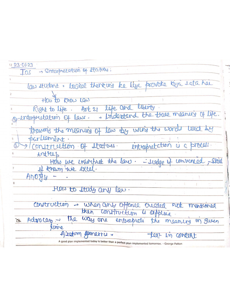 IOS 2023 Class Notes | PDF